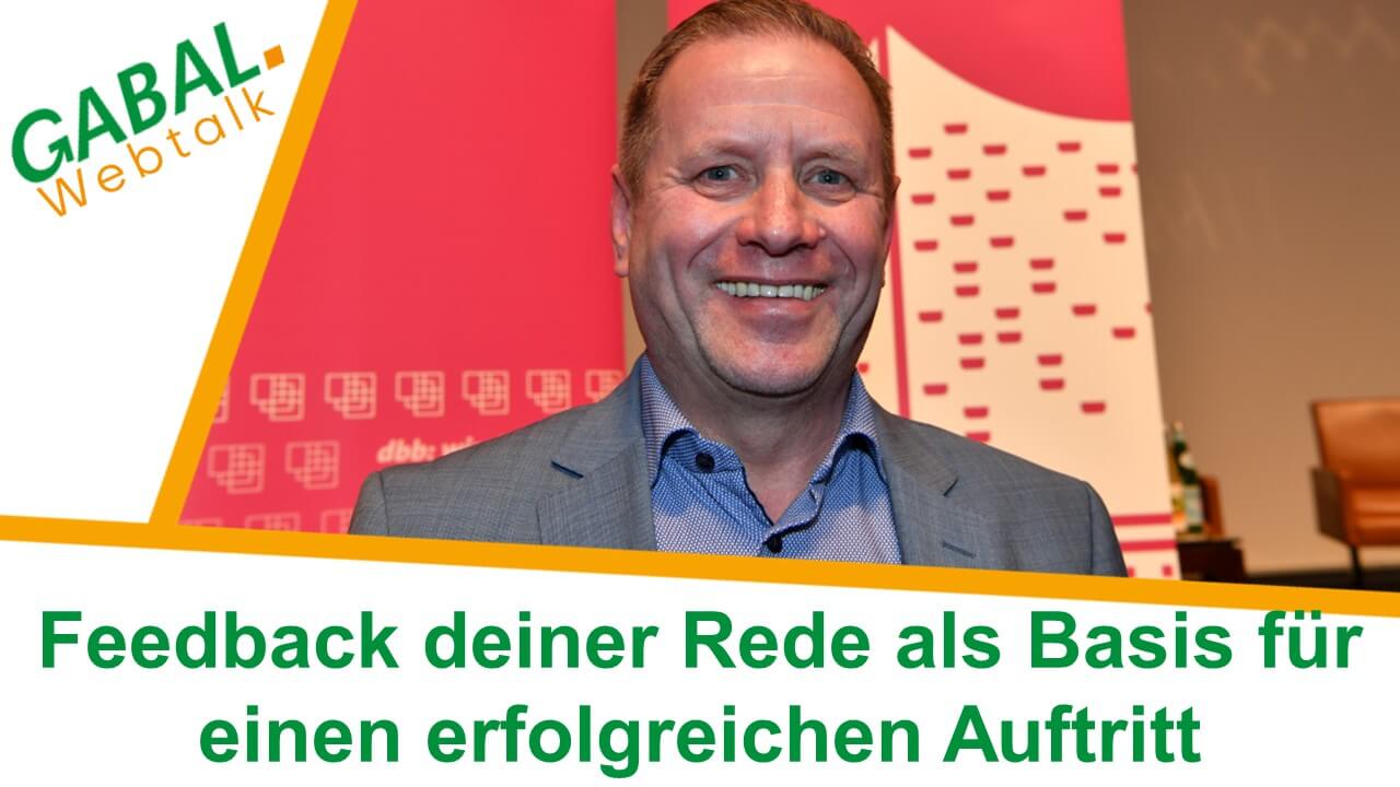 GABAL Webtalk: Feedback als Grundlage für gute Reden - GABAL e.V.